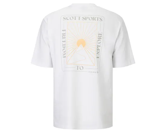 T-shirt manches courtes Homme GRAPHIC Blanc - Ref 424712-0002