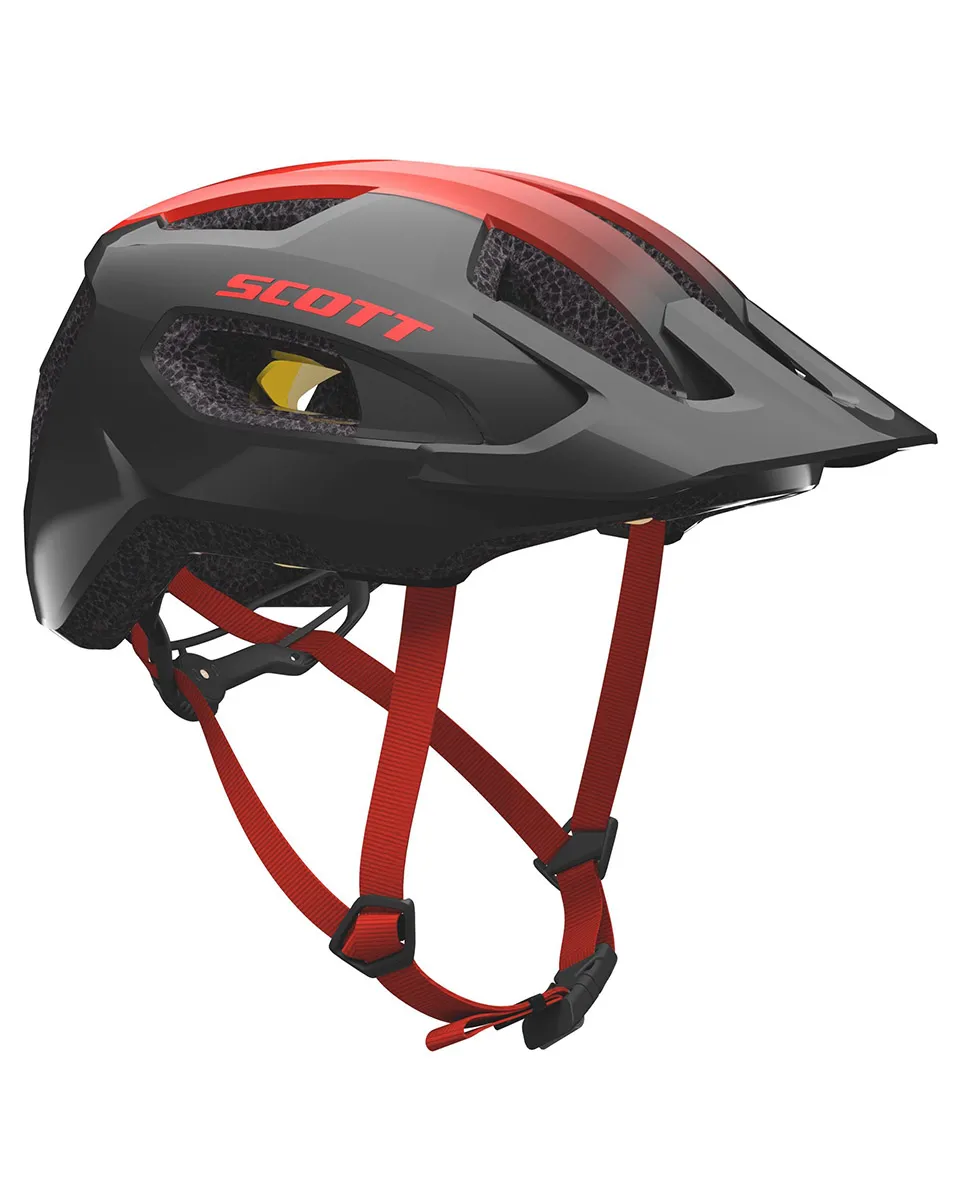 Casque Route/VTT Unisexe SUPRA PLUS Gris/Rouge - Ref 403984-4244