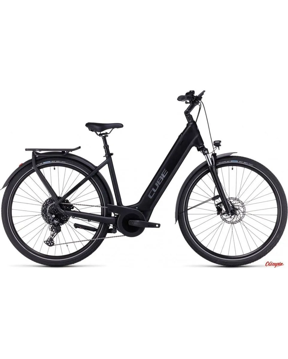 Vélo électrique trekking TOURING HYBRID PRO 500 Noir - Ref 631101E-001