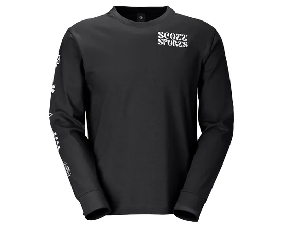 T-shirt manches longues Unisexe GRAPHIC Noir - Ref 424696-0001