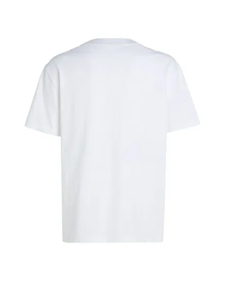 T-shirt Homme Ck jeans TEXTURE POCKET SS TE Blanc WAS - Ref J30J325214-YAF