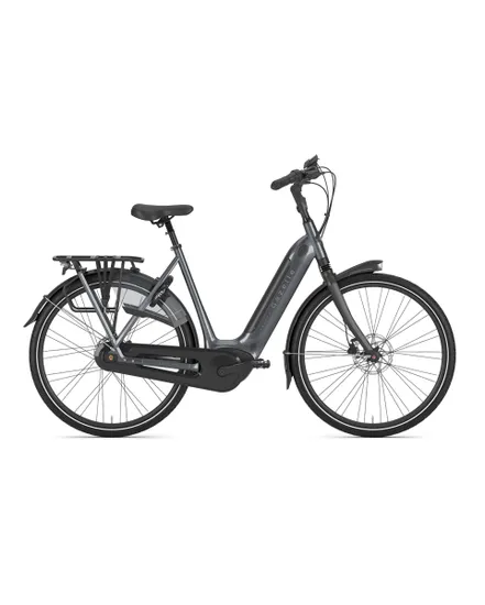 Vélo électrique urbain/trekking GRENOBLE C8 HMB Gris - Ref G2748-851