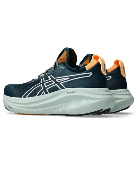 Chaussures de running Homme Asics GEL-NIMBUS 27 TR Bleu Sport 2000 ...