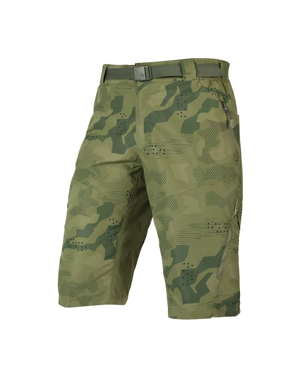 Short Homme HUMMVEE avec sous-short Vert - Ref E8117-TO