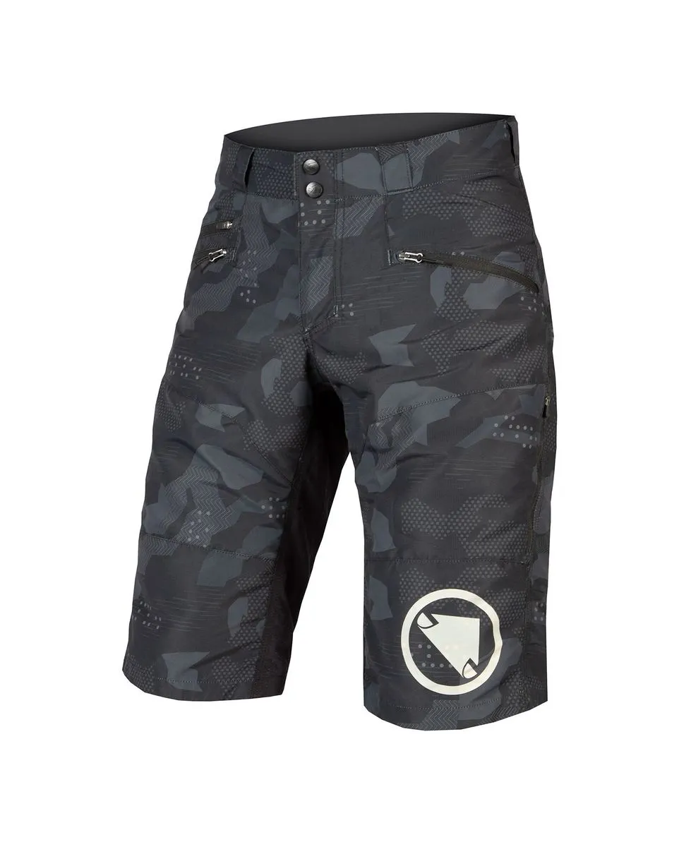 Short Homme SINGLETRACK II Noir Camo - Ref E8102-BC