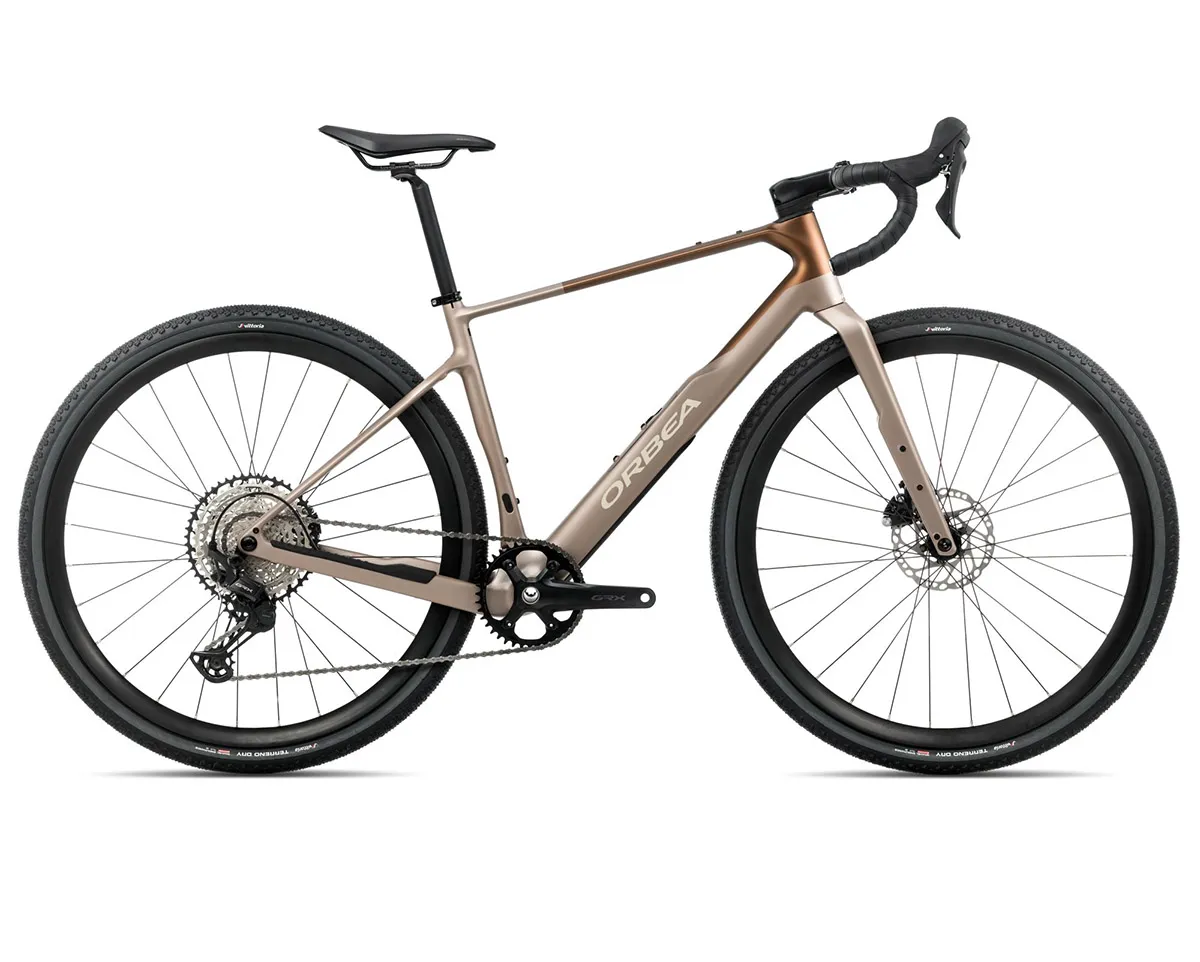 Vélo de gravel TERRA M30TEAM 1X Nickel/Cannelle - Ref T138-GP