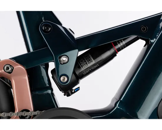 Vélo trekking électrique ADVENTR 8.5 LOW Vert Foncé/Cuivre - Ref 455286 ...