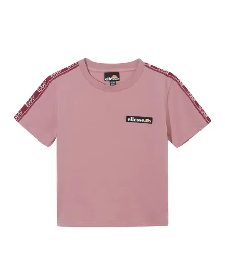 T-shirt manches courtes Enfant Ellesse CREDELL CROP T-SHIRT Rose Sport ...