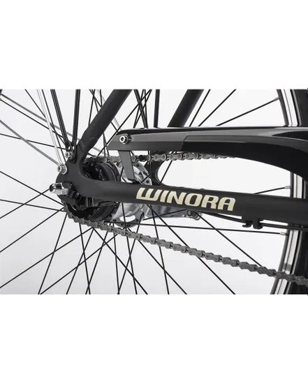 Vélo urbain HOLLYWOOD WAVE 28 Noir - Ref 400342-WHBN1