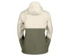 Veste imperméable Femme EXPLORAIR LIGHT DRYO 2.5L Blanc Coton/Vert Foin - Ref 421373-8009