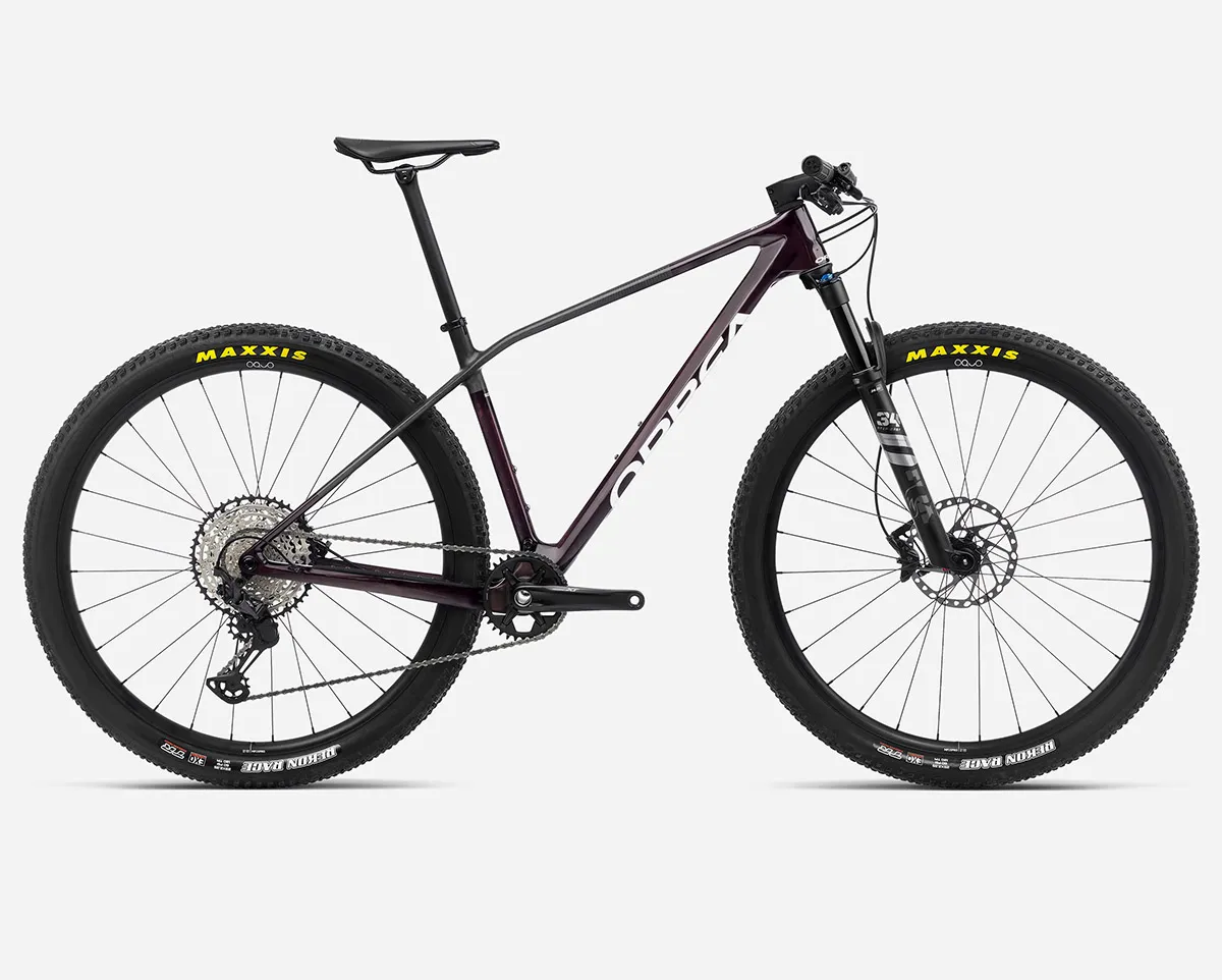 VTT semi rigide ALMA M10 Bordeaux/Carbone - Ref N226-LZ