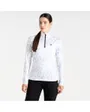 Haut col zip Femme Dare2b DIVULGE CORE STR Blanc Sport 2000 - Ref ...