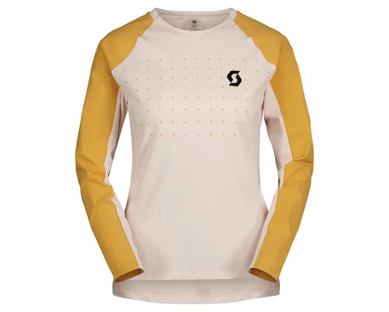 T-shirt manches longues Femme TRAIL VERTIC PRO Rose Poudré/Beige ...