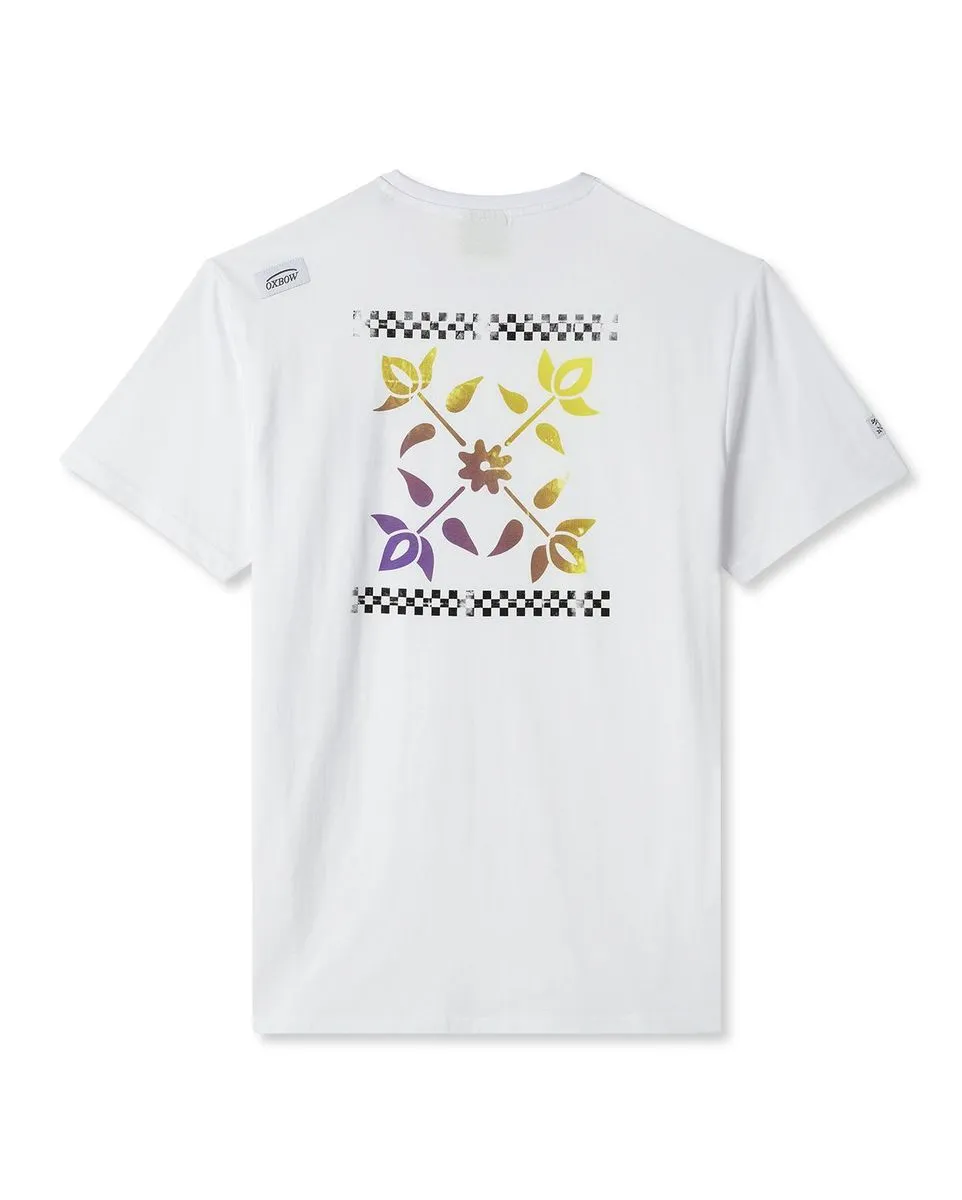 T Homme Oxbow TEE SHIRT MANCHES COURTES GRAPHIQUE Blanc - Achat en ...