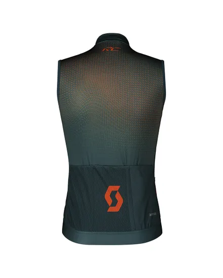 Maillot sans manches Homme RC PRO WO Vert Aruba/Orange - Ref 403124-7549