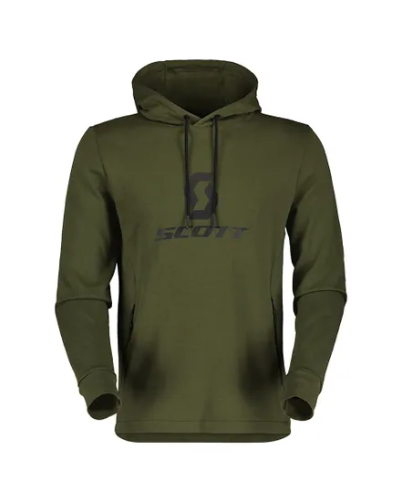 Sweat à capuche Homme TECH HOODY Vert - Ref 403286-7340