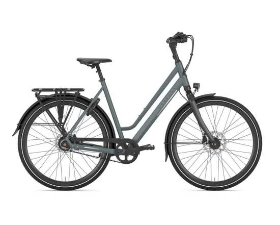 Vélo urbain/trekking CHAMONIX S8 Bleu Pétrole - Ref G3487-001