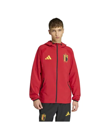 Veste à capuche Homme Adidas RBFA TT FZ WB Rouge Sport 2000 - Ref KA3810