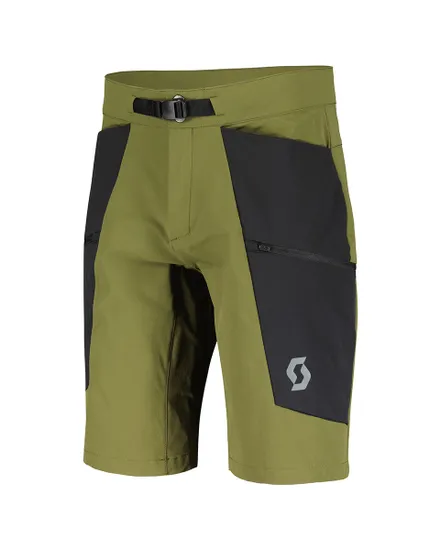 Short Homme EXPLORAIR TECH Vert/Noir - Ref 403175-7386