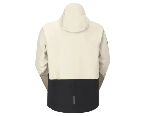 Veste imperméable Homme EXPLORAIR LIGHT DRYO 2.5L Coton Blanc/Noir - Ref 421342-8023