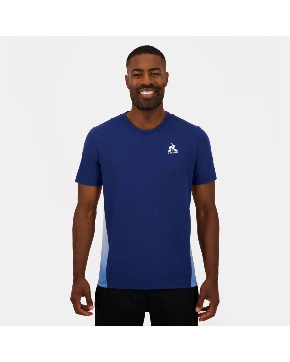 T-shirt Homme Le coq sportif BAT SP TEE SS N4 M Bleu Sport 2000 - Ref ...