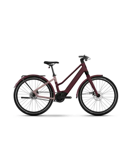 Vélo électrique urbain IRIDE PURE R5F MID Bordeaux - Ref 445284-WPBR2
