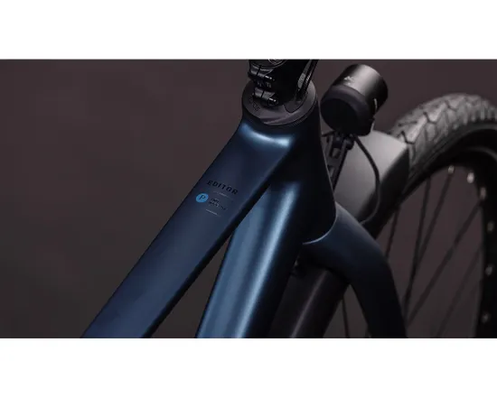 Vélo urbain EDITOR PRO FE Bleu Minéral/Chrome - Ref 155210-001