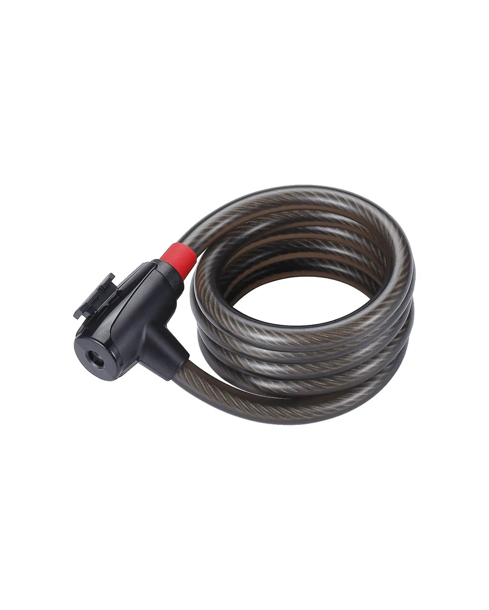 Antivol à câble POWERLOCK 12x1800MM Noir - Ref BBL-41-001