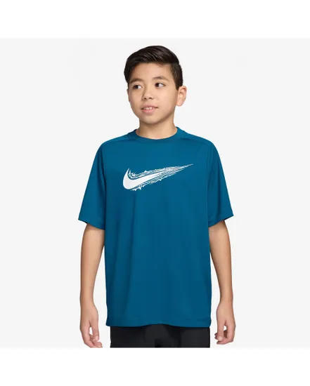 Sweat à capuche Enfant plus agé Nike B NK DF MULTI SS TOP HBR Bleu ...