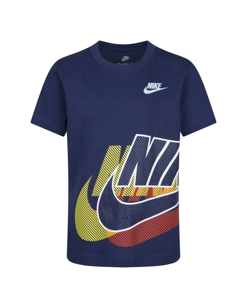 T-shirt manches courtes Enfant Nike 0-7 ans FUTURA SIDEWINDER SS TEE ...