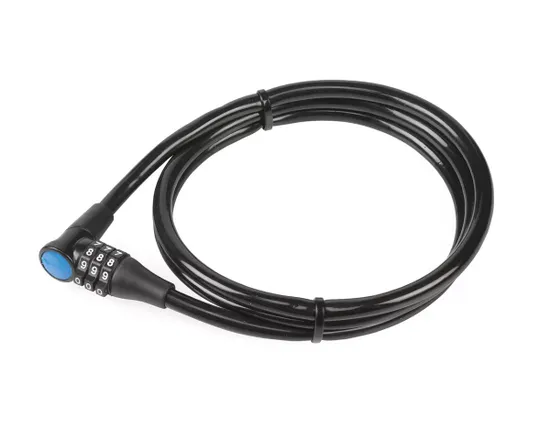 Antivol à câble en spirale LO-C14 6x600mm Noir - Ref 2502322050-001