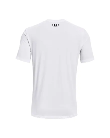 T-shirt Homme Under armour UA BOXED SPORTSTYLE SS Blanc Sport 2000 ...