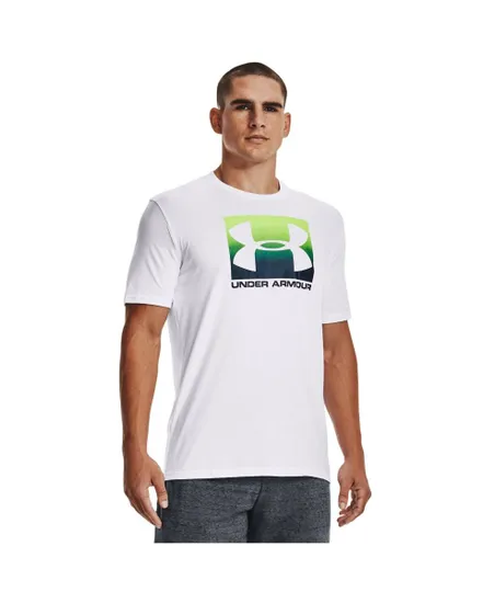 T-shirt Homme Under armour UA BOXED SPORTSTYLE SS Blanc Sport 2000 ...