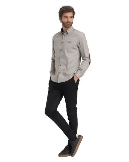 Chemise Homme LAMIA Choco - Ref LAMIA-001