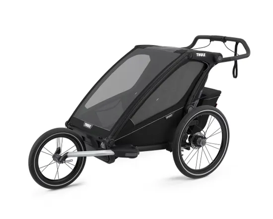 Remorque pour enfant 2 places CHARIOT SPORT Noir - Ref 10201023