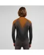 Col roulé zip Homme Odlo BL TOP TURTLE NECK L/S HALF ZIP BLACKCOM ...