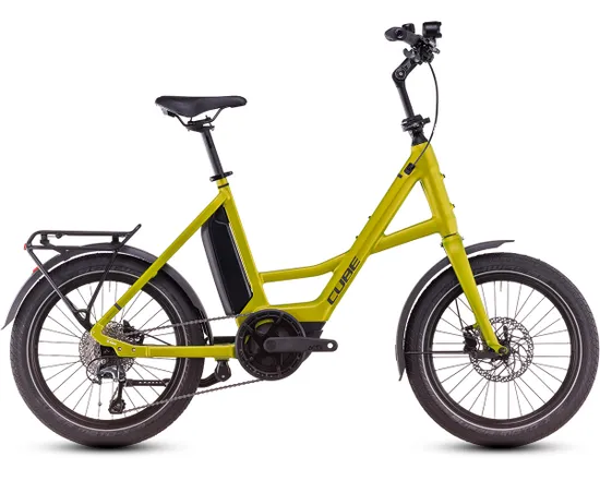 Vélo électrique urbain COMPACT HYBRID 500 Vert Lézard - Ref 818310-001