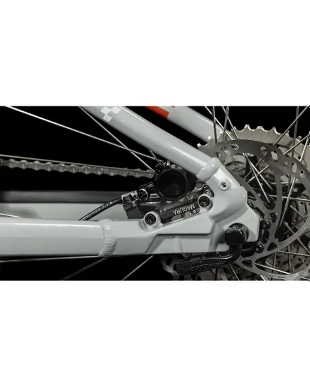 VTT électrique semi rigide Enfant REACTION HYBRID ROOKIE SLX 400 Blanc ...