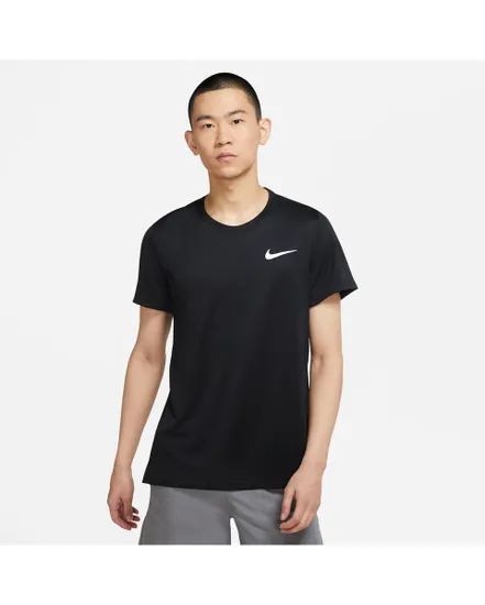 T-shirt manches courtes Homme Nike M NK DF SUPERSET TOP SS Noir Sport ...
