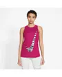 NIKE W NK DRY TANK DFC ICON CLASH Débardeur Fitness femme Rose – SPORT ...