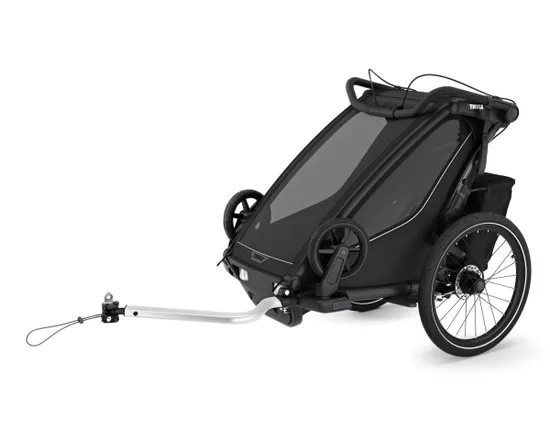 Remorque pour enfant 1 place CHARIOT SPORT G3 Noir - Ref 10201030