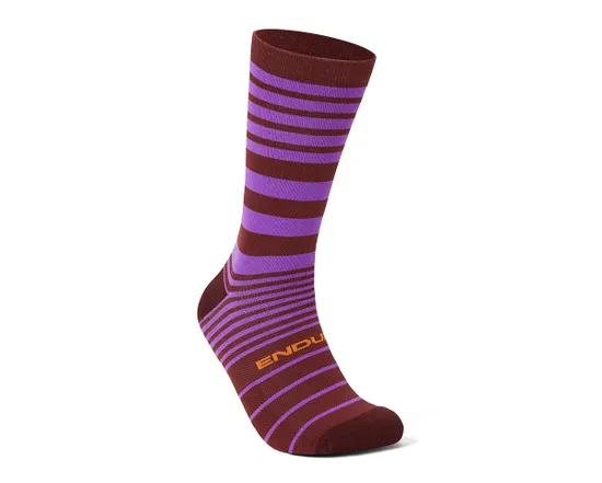 Chaussettes Unisexe BLOCK Acajou - Ref E1204-RMA