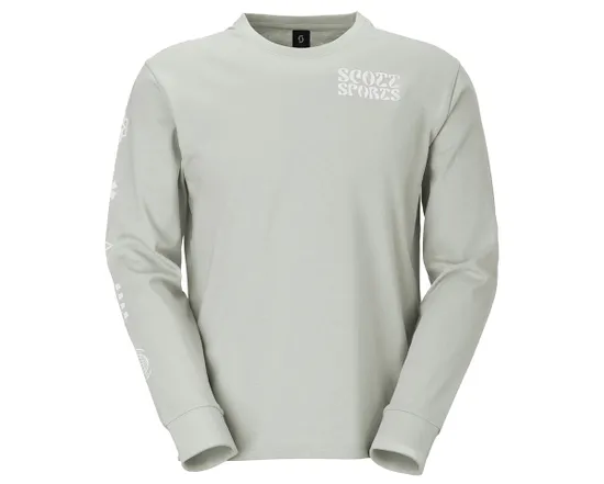T-shirt manches longues Unisexe GRAPHIC Gris - Ref 424696-8243