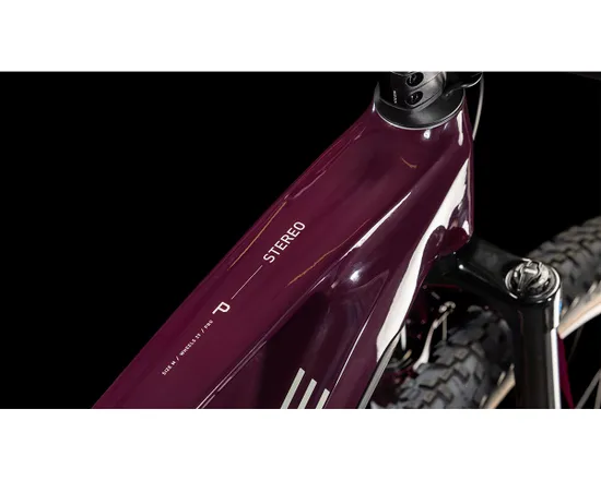 VTT électrique tout suspendu STEREO HYBRID ONE22 PRO 600 Bordeaux - Ref ...