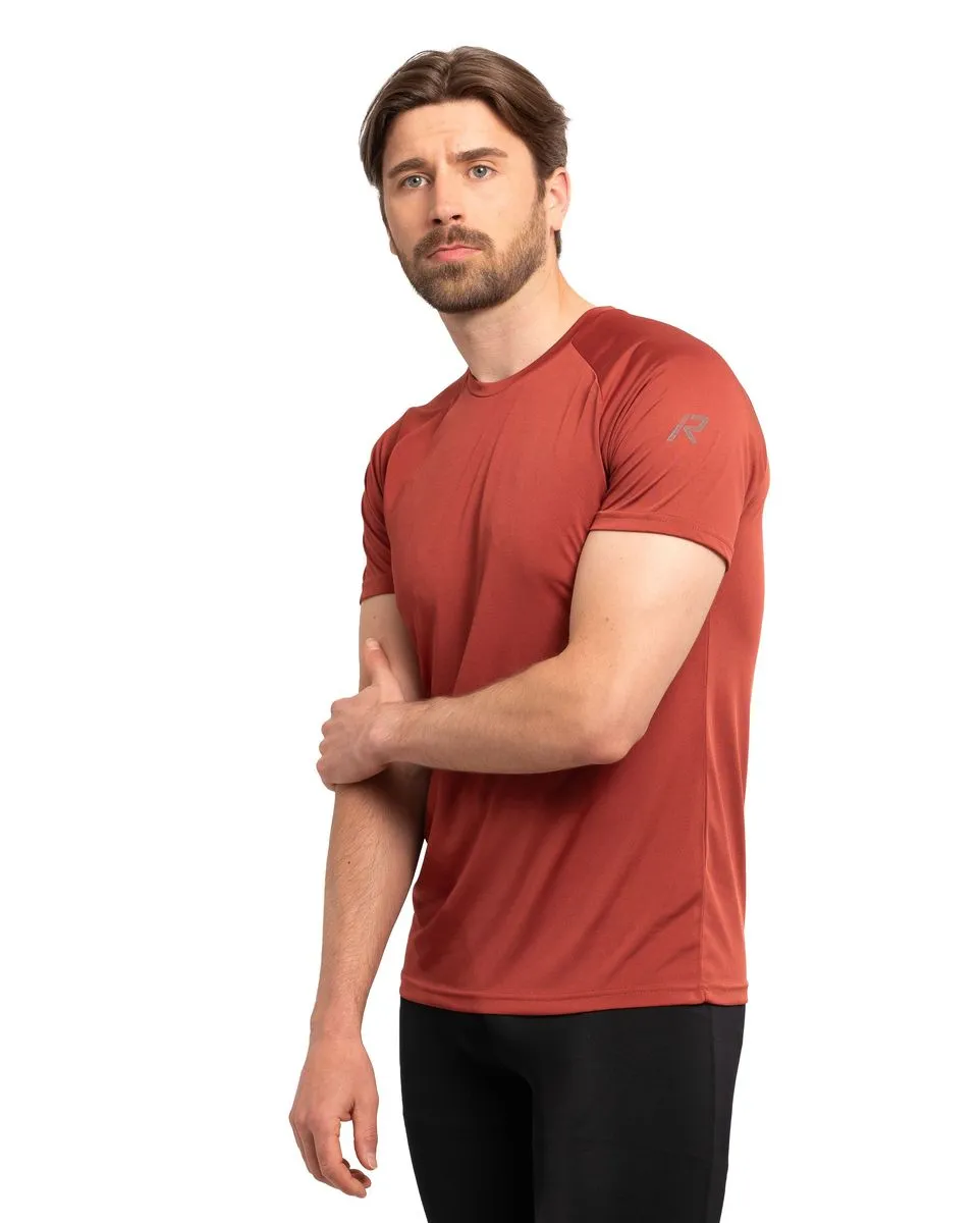 T-shirt Homme Rukka MUUKKO Orange Sport 2000 - Ref 76830 182 R-470