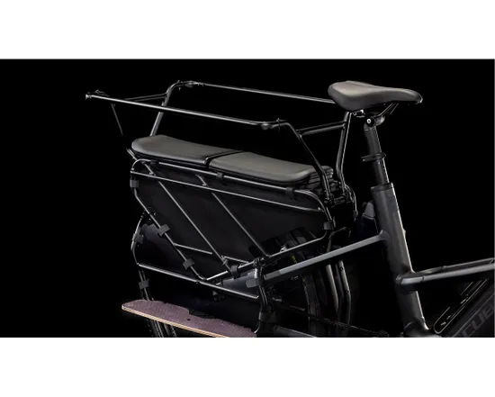 Vélo électrique cargo LONGTAIL HYBRID FAMILY 725 Gris - Ref 822200-001