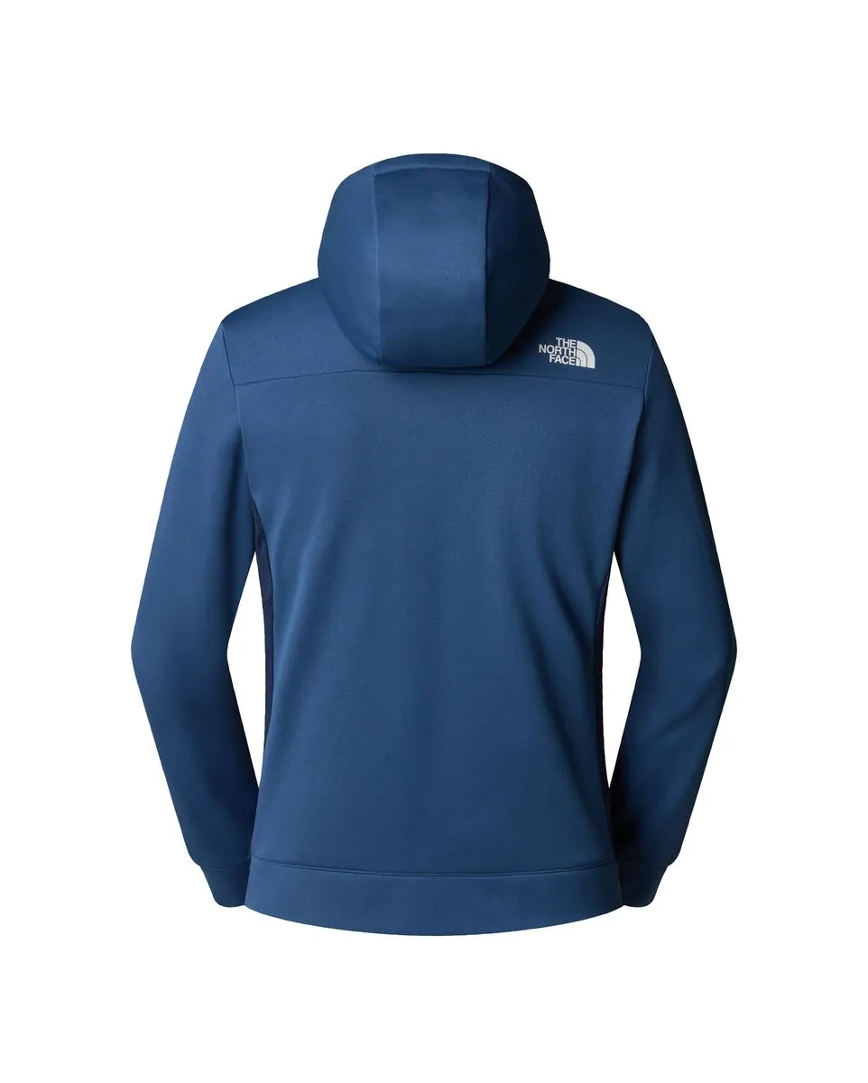 Veste à capuche Homme The north face M MA FZ FLEECE Bleu Sport 2000 - Ref NF0A893Q-HDC