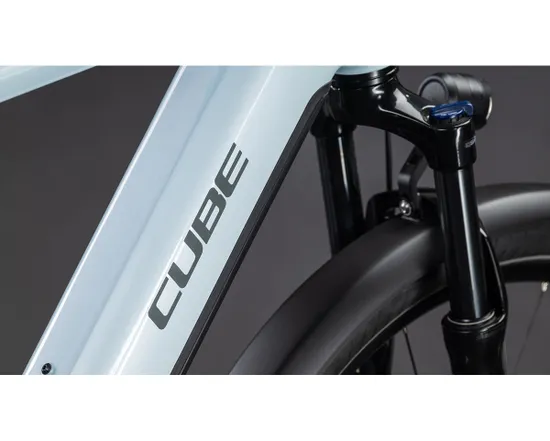 Vélo trekking électrique TOURING HYBRID ONE 600 Bleu Glacier - Ref ...