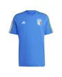 Maillot de football Homme Adidas FIGC DNA TEE Bleu Sport 2000 - Ref IU2108