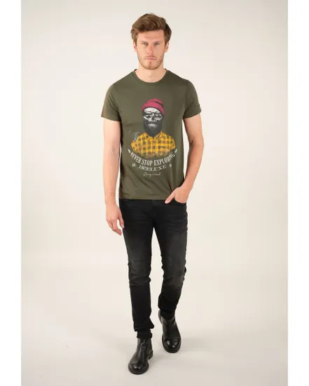 T-shirt Homme Deeluxe TELLSON TS M Vert Sport 2000 - Ref 03V1503M-84KHA